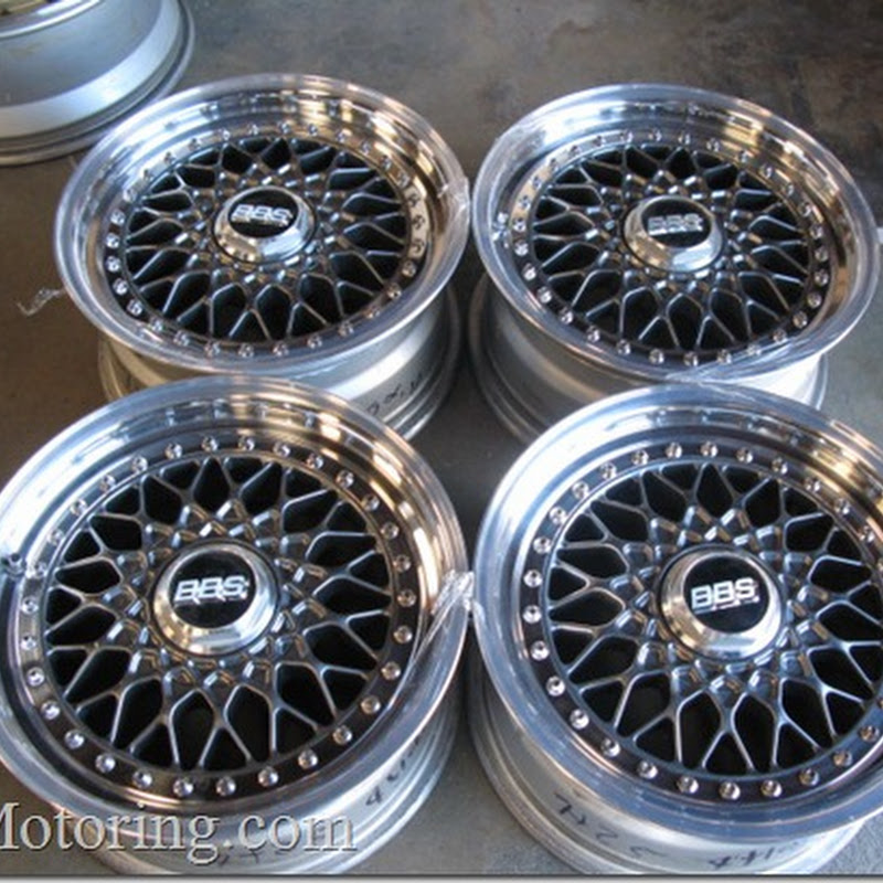 BBS RS Wheels Gun Metal 15x7+25 Bolt pattern modified to 4x100/4x114.3 ...